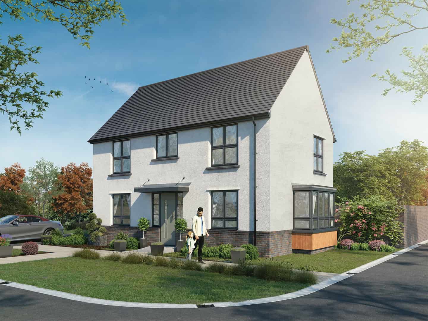 A View From the Skies over East Leeds Development - First Time Buyer Online